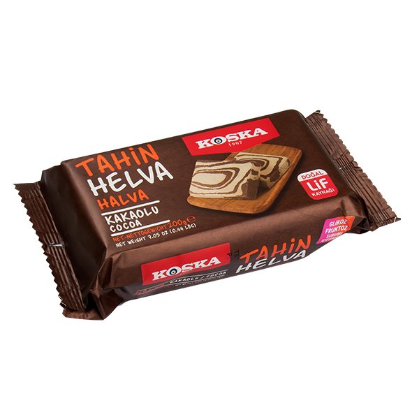 Koska, Halva au cacao, 200g – Grand Bazar en Turquie Koska, Halva au cacao, 200g – Grand Bazar en Turquie